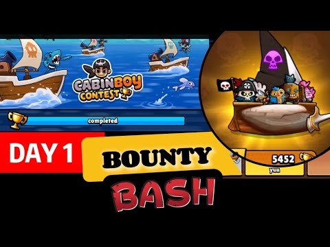 Bounty Bash - 1st day Progress less than 20hrs - YouTube