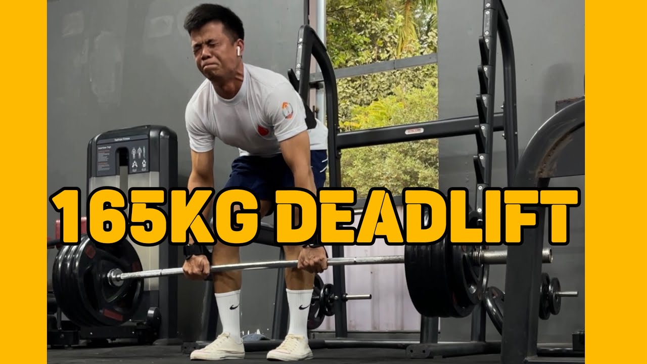DEADLIFTS | 165KG | 65KG B W PR | - YouTube