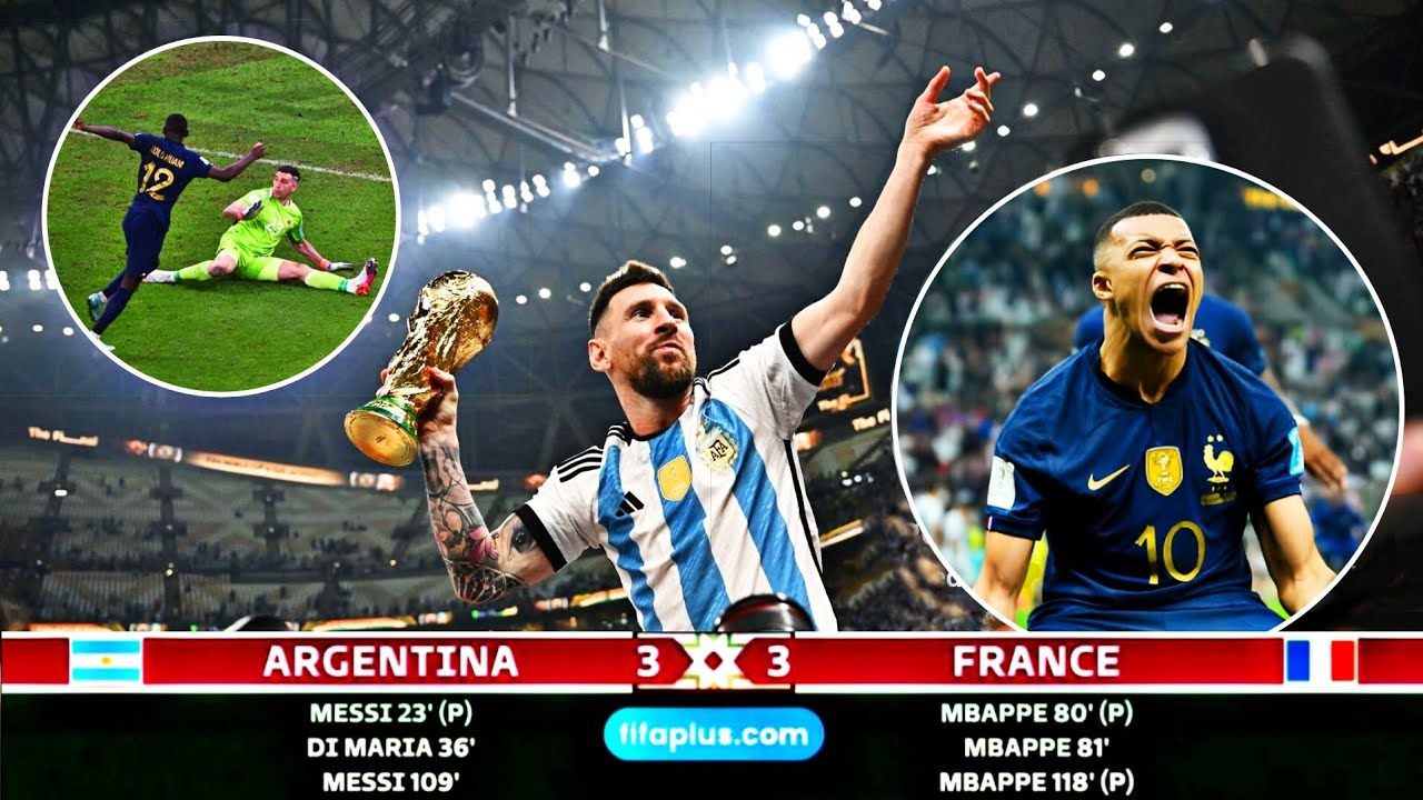 Argentina x France ( 3-3 ) | Extended Highlights And Goals ( World Cup ...