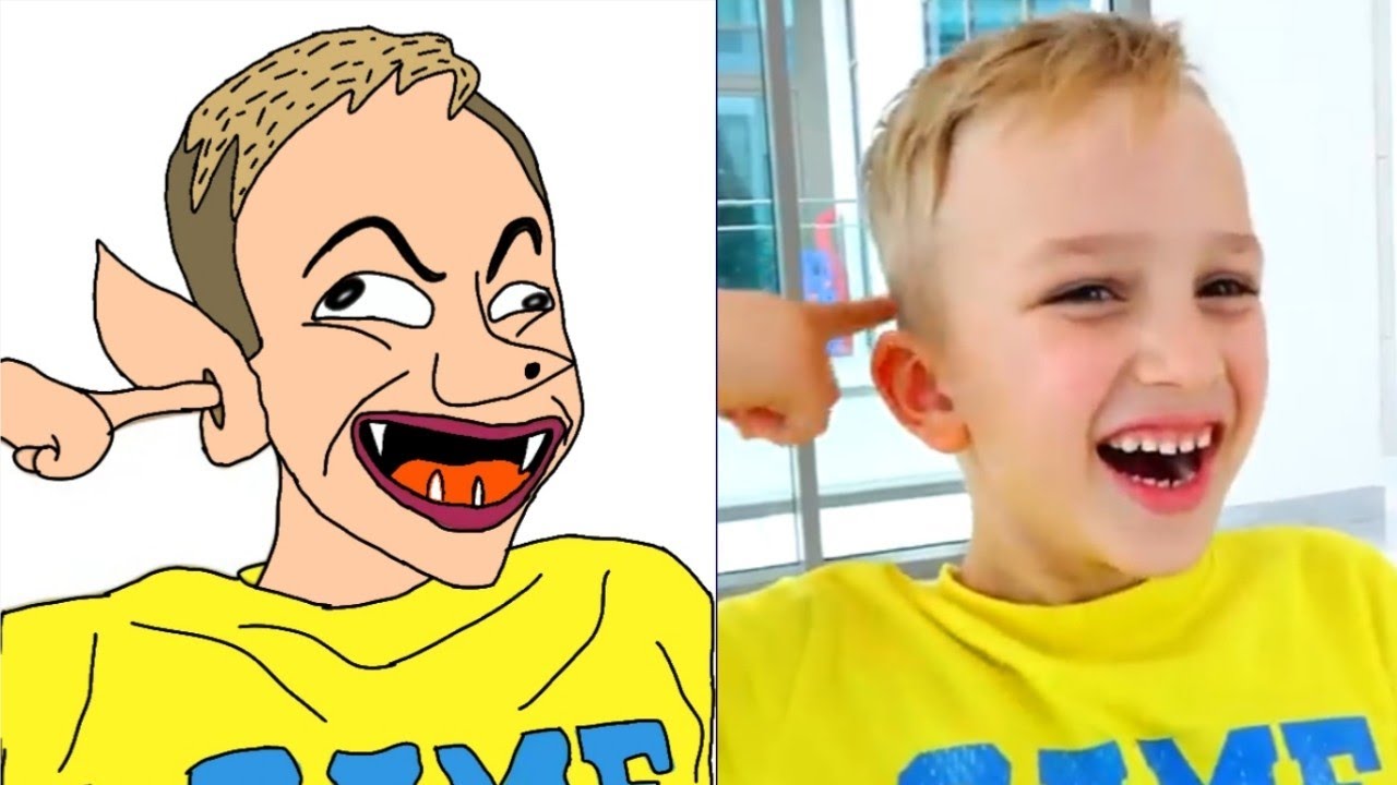 Vlad and niki a compilation-new series in the house funny drawing meme ...