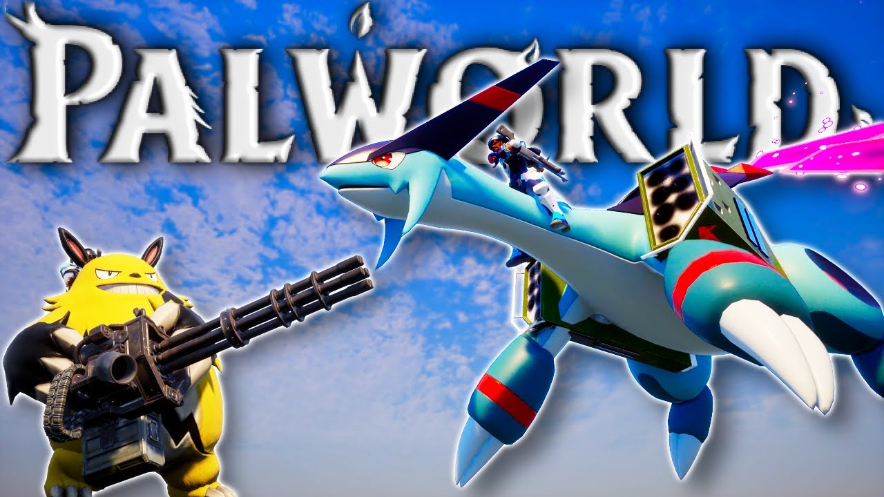 Palworld - Grizzbolt, Jetragon, Complete Paldeck & Level 50! - YouTube