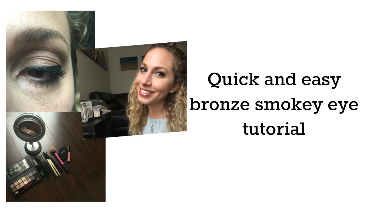 Easy Bronze Eye Makeup Tutorial | Saubhaya Makeup