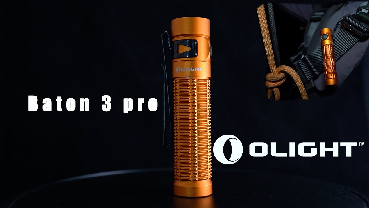 La baton 3 pro de OLIGHT : petite mais puissante - YouTube