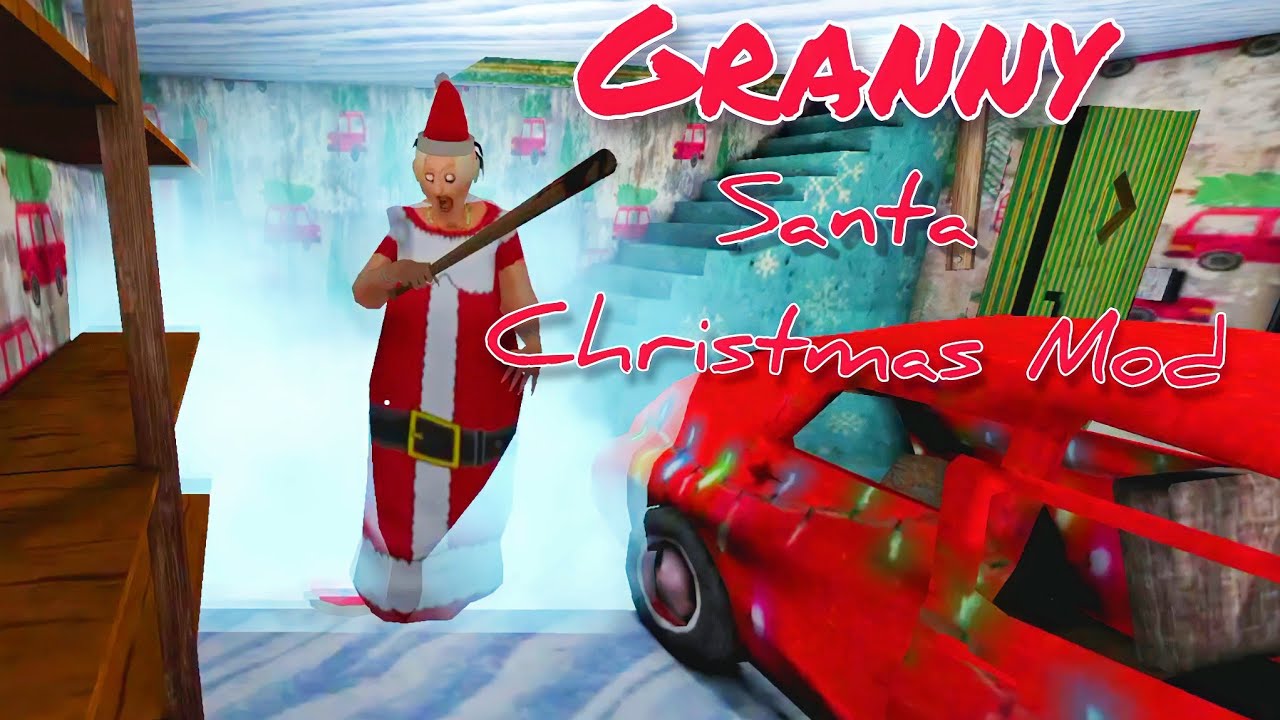 Granny is Santa 🎅 Christmas Mod | Granny Santa Claus new Mod - YouTube