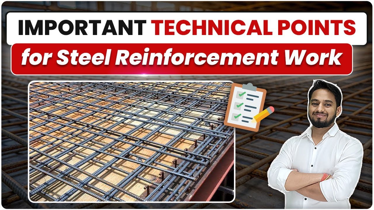 Important Technical Points for Steel Reinforcement Works | Slab ...