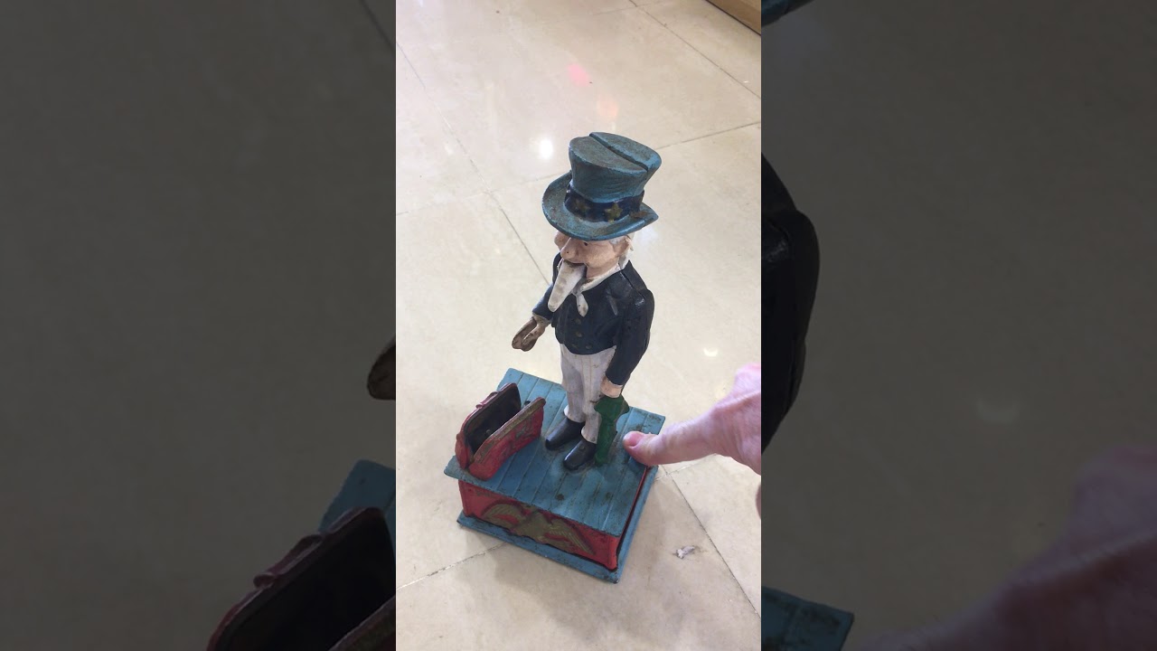 HUCHA TIO SAM MONEY BOX PIGGY BANK VINTAGE CHICLANA - YouTube