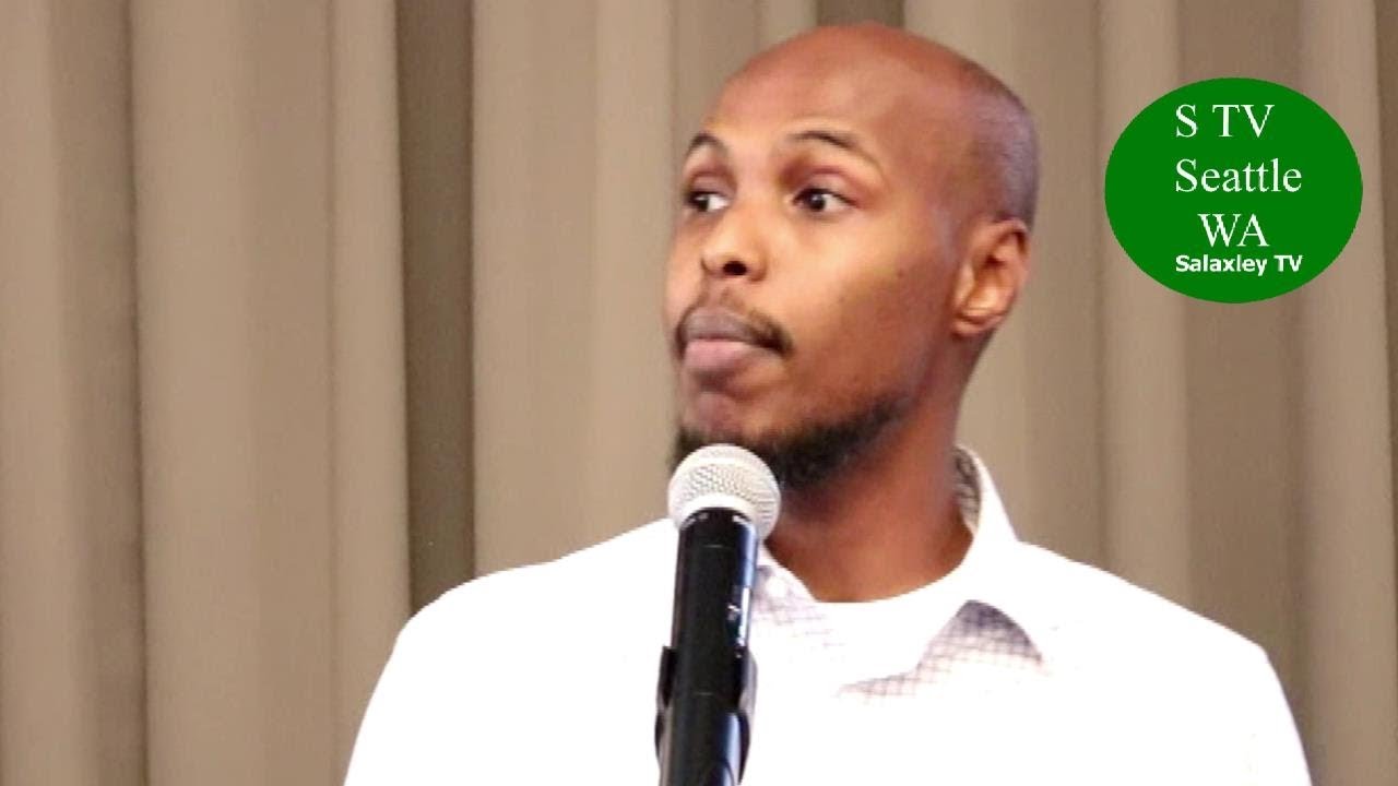 The first Somali Poet Laureate in North Americae: Ahmed Knowmadic - YouTube