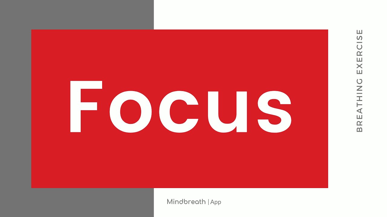 Box Breathing | Focus Breathing Technique | 1 min exercise | Enter "The ...
