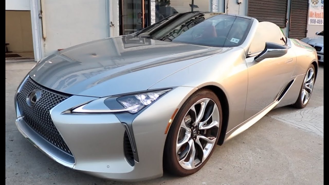 (20%Tint -VS- 50% Tint) 2021 Lexus lc500 Convertible - YouTube
