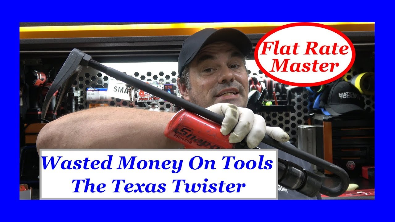 Wasted Money On Tools The Texas Twister - YouTube