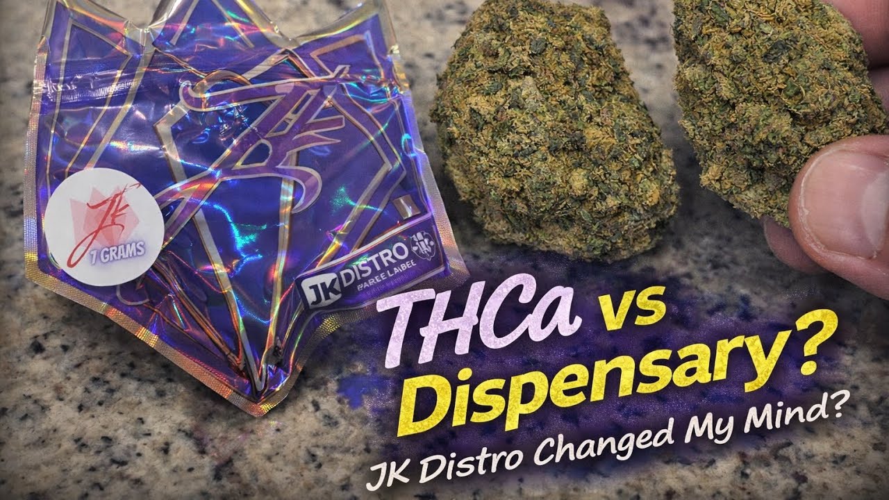 Did JK Distro Just Restore My Faith? THCa vs Dispensary Flower (Honest ...