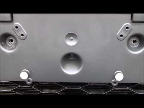 Ford Explorer Sport Modifications Part III License Plate Removal - YouTube