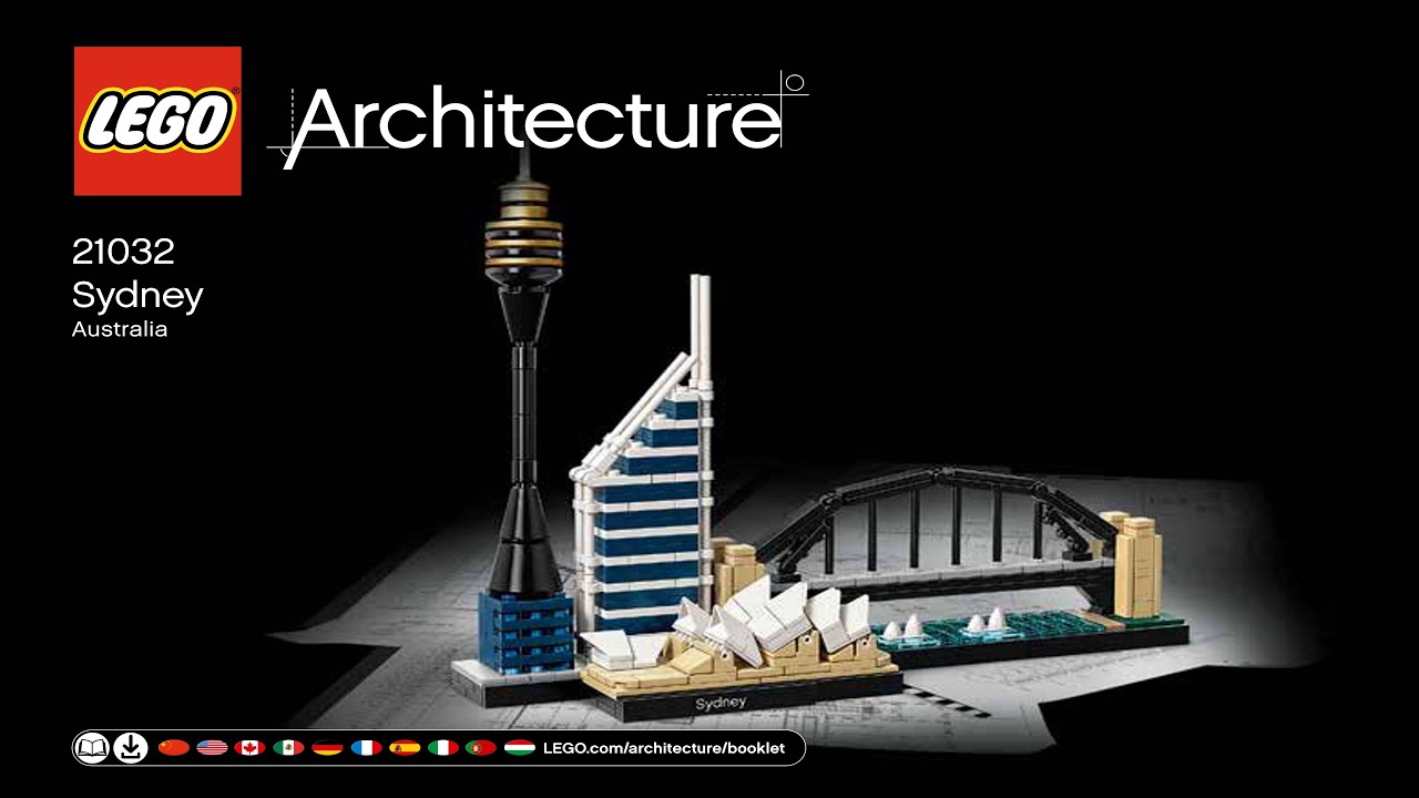 LEGO instructions - LEGO Architecture - 21032 - Sydney - YouTube