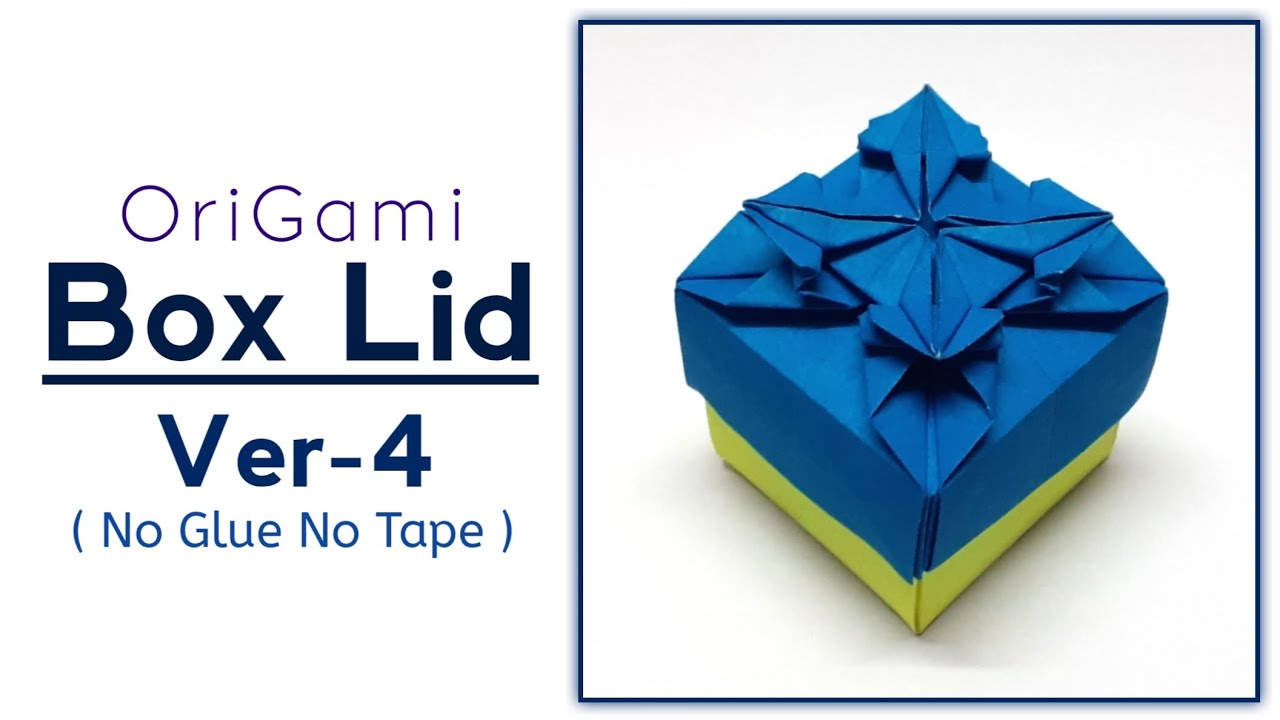 Origami Box Lid Ver-4 ( Master Jugal ) || 100 Box Lid Series-4 ...