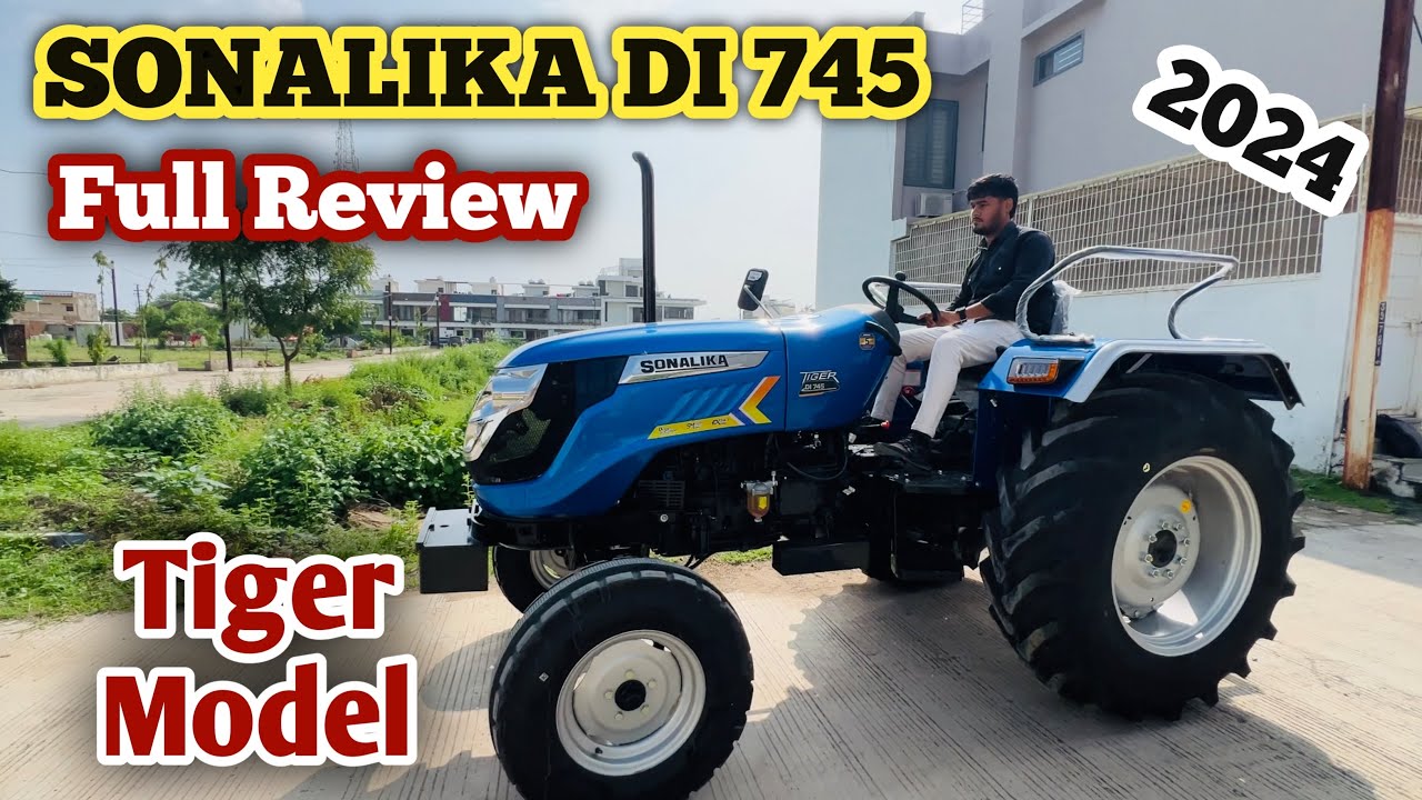 Sonalika Tiger di 745 || Sonalika Tiger 745 Model 2024 🔥|| Full Review ...