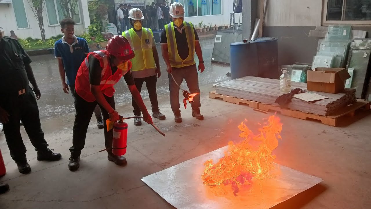 Fire drill - emergency fire Mock Drill | prevent fire - YouTube