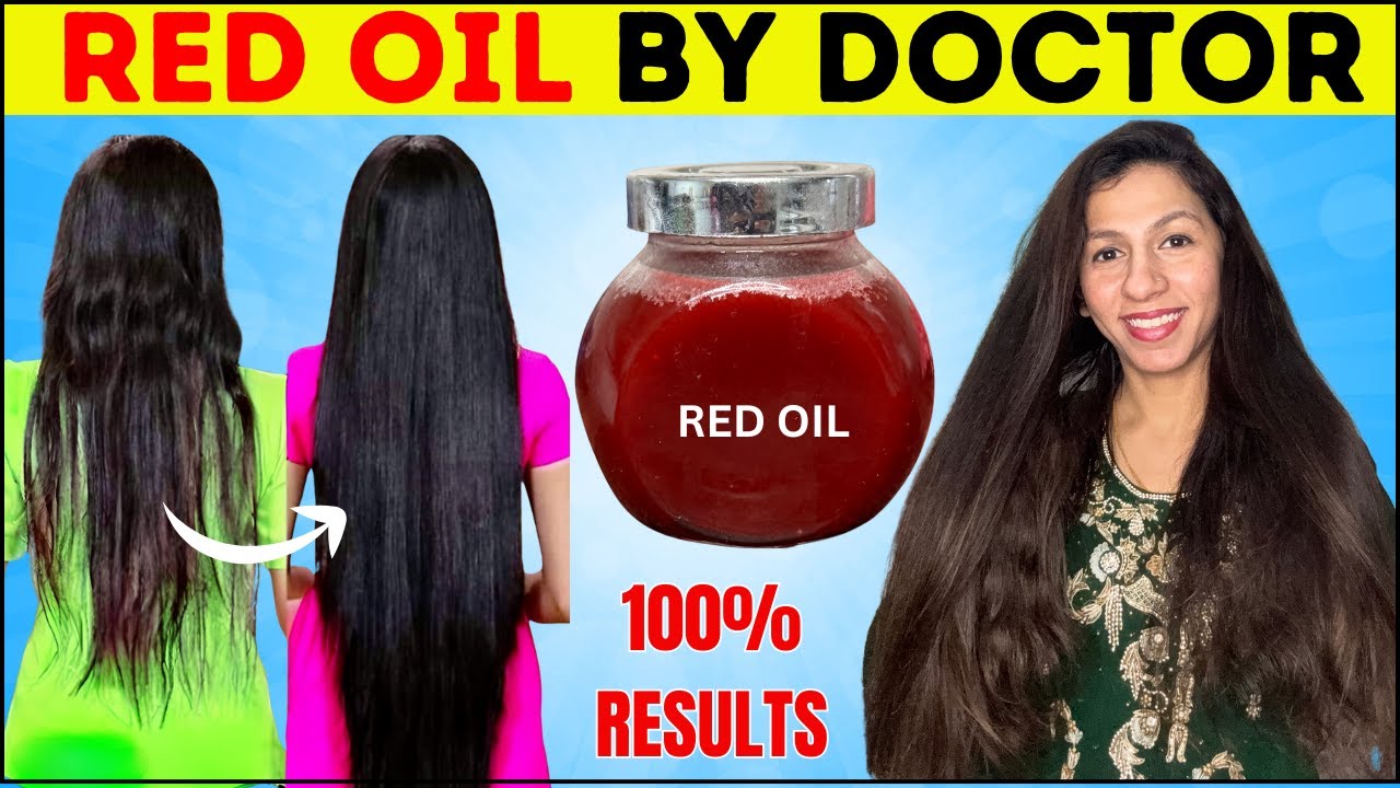 Magical Red Oil To Speed Up Your Hair Growth! This Makes Hair Grow A ...