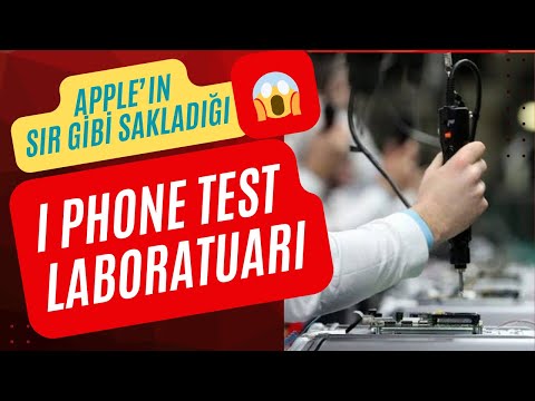 GÖRÜNTÜLER SIZDI! I PHONE’LAR BAKIN NASIL TEST EDİLİYOR 😱VERTU NİYE BU KADAR PAHALI? #iphone #vertu