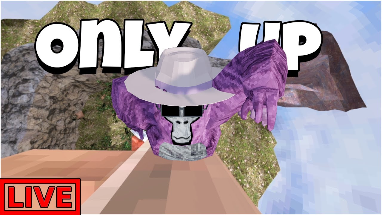 Only Up Gorilla Tag LIVE!!! - YouTube