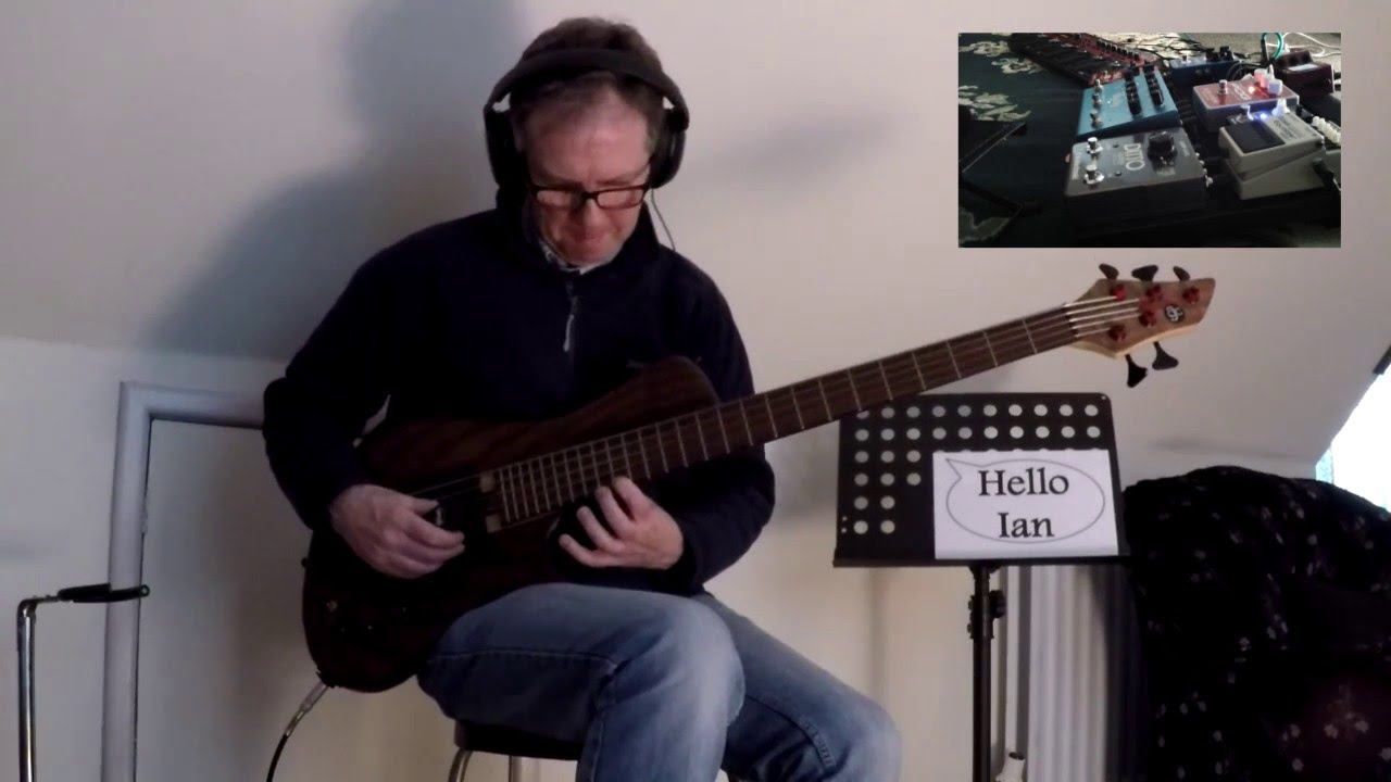 Ambient bass looping #3 (Ebow, Strymon, ACG, TC Electronic, Zoom) - YouTube