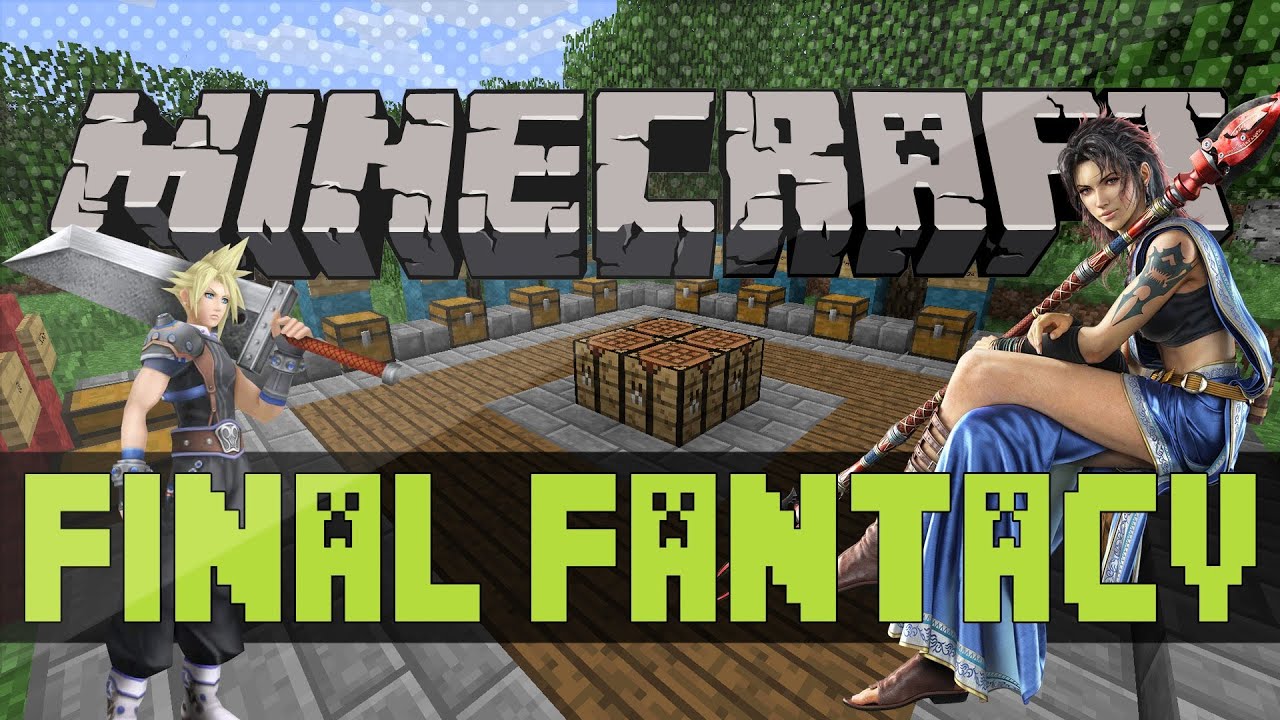 Minecraft Mod! 1.3.2 - Final Fantasy VII Alpha (Beware Large Pointy ...