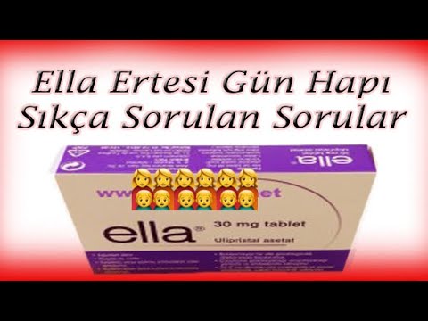 ERTESİ GÜN HAPI (ELLA) NEDİR,NASIL KULLANILIR?
