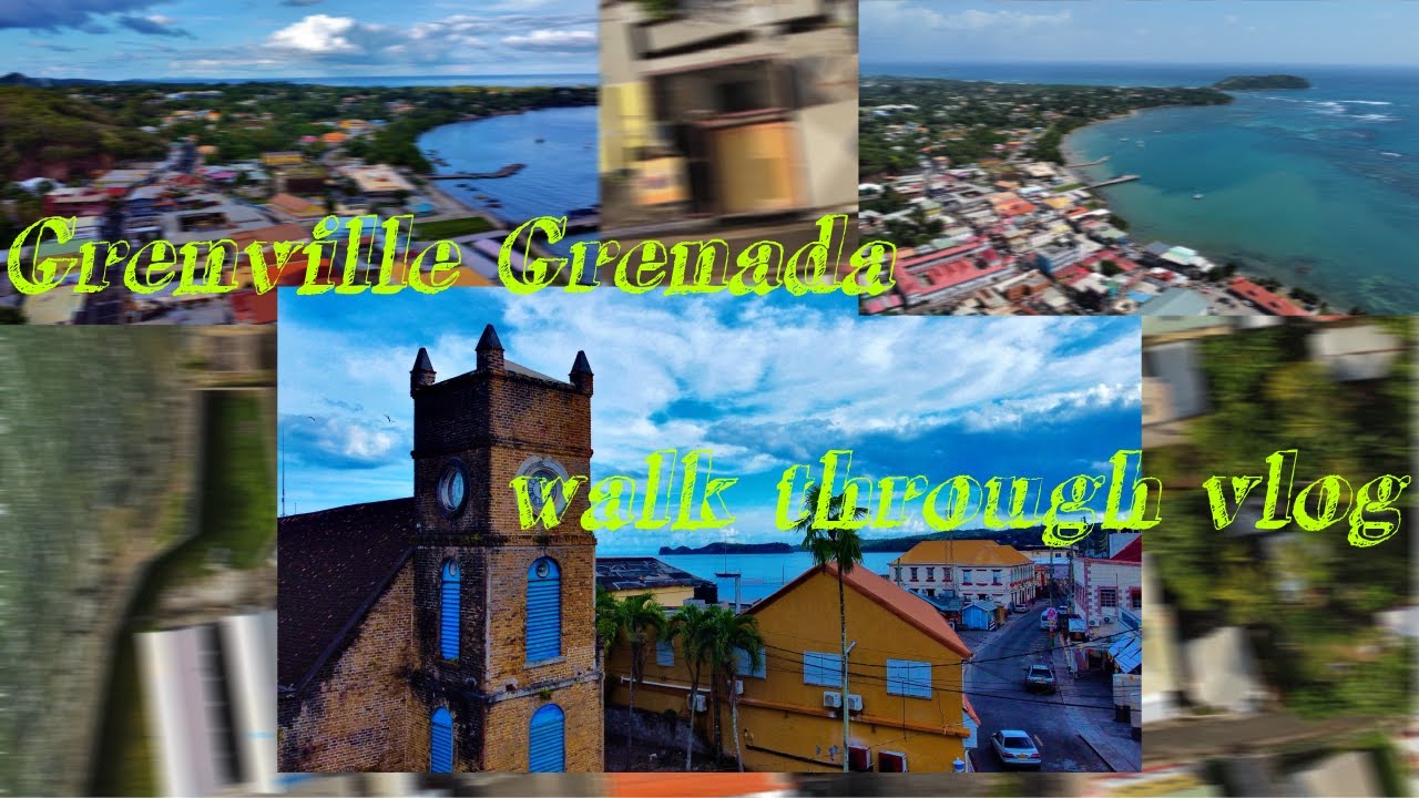 Grenville, Grenada, ST. Andrews walk-through day vlog. - YouTube
