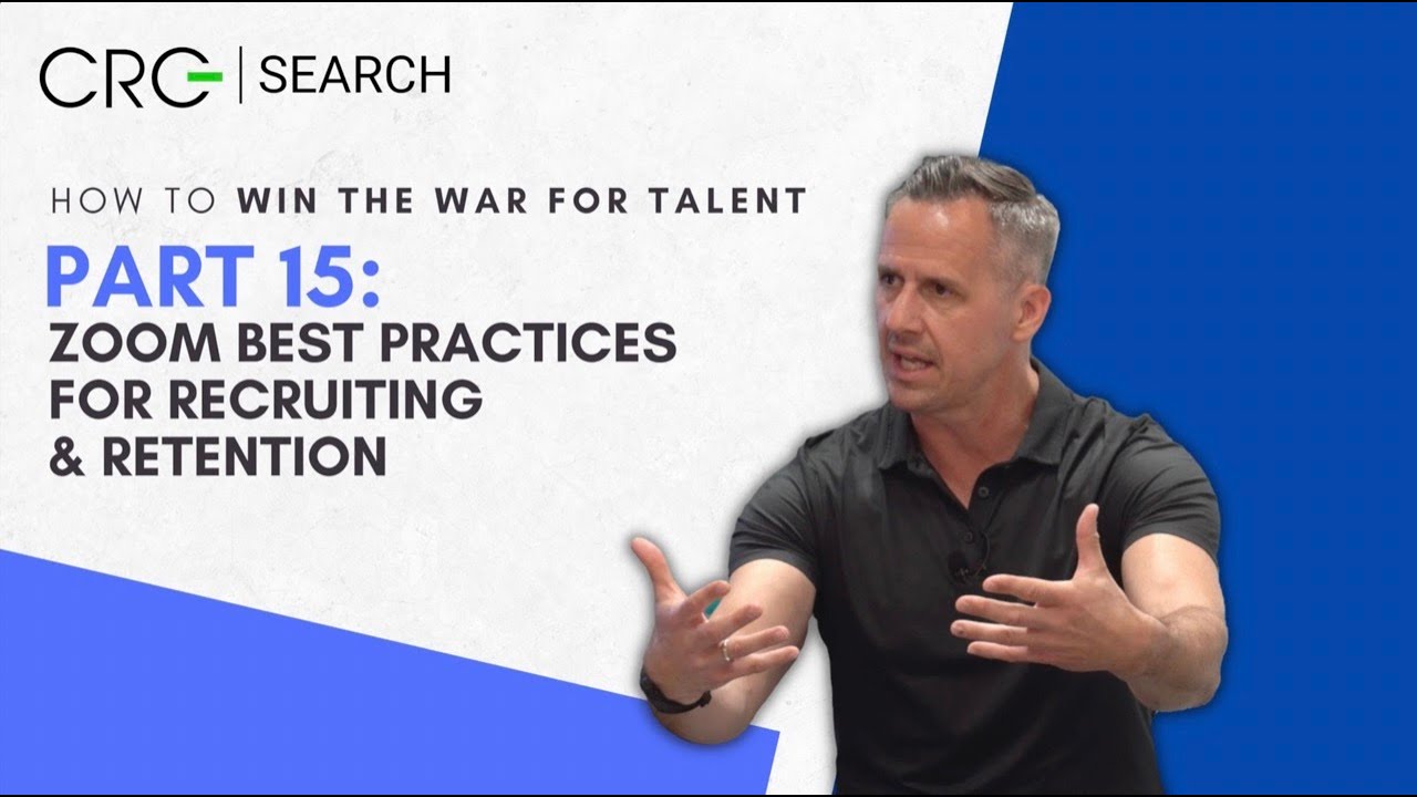 Zoom Best Practices for Recruiting and Retention - YouTube