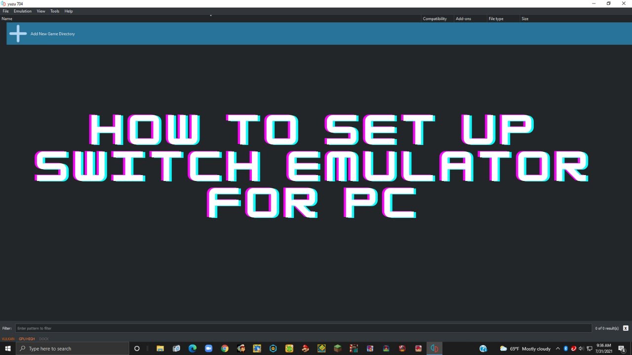 How to Set up Yuzu Emulator on Windows 10 PC. - YouTube