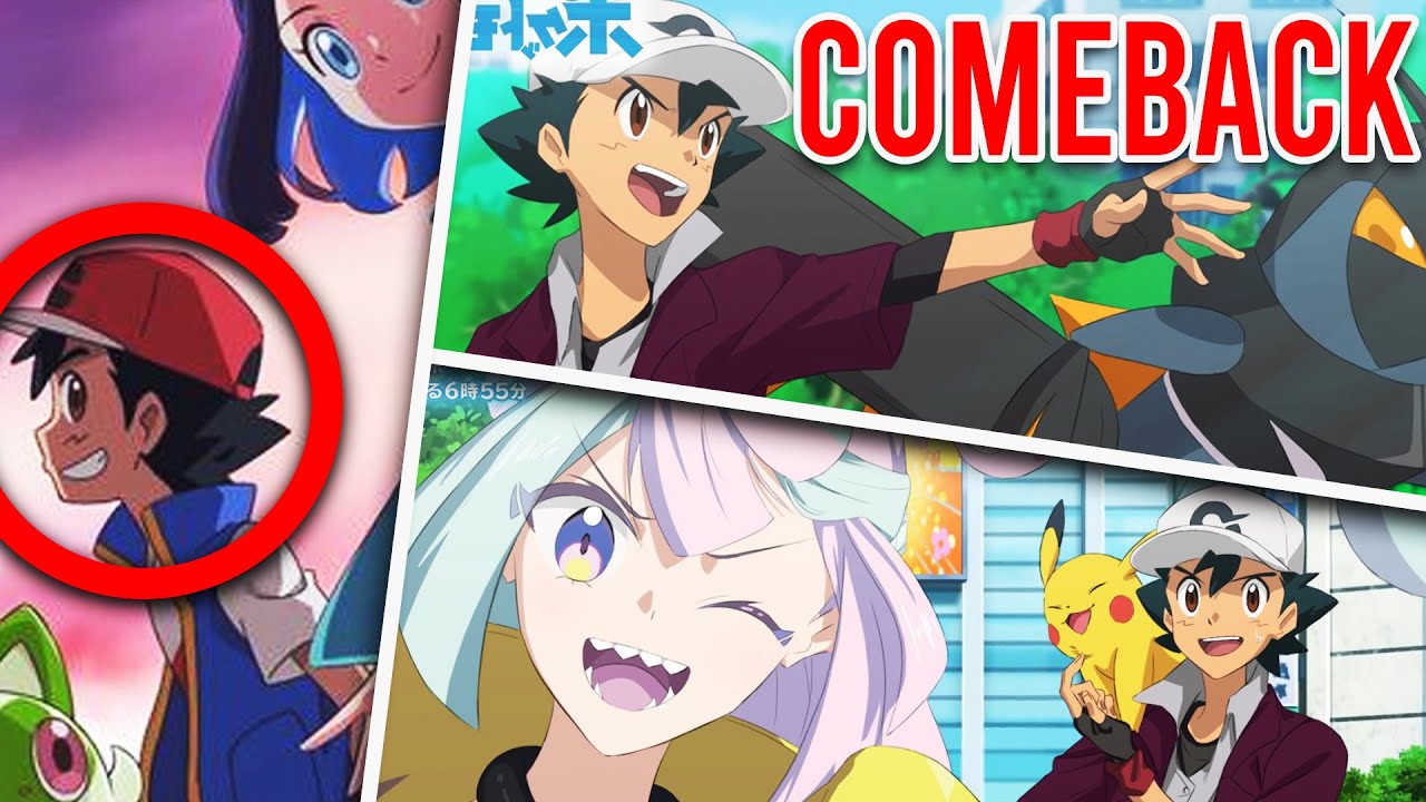 ASH COMEBACK in the NEW POKEMON ANIME?! ASH RETURN AS CHAMPION ...