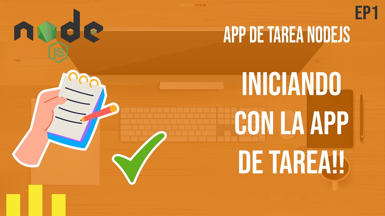 App de Tareas nodejs || Iniciando con la app de tareas en NODEJS👈 - YouTube