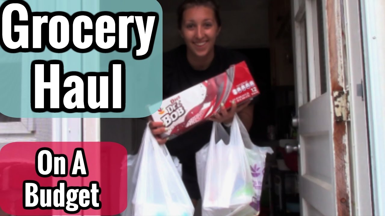 GROCERY HAUL: How To Save Money! - YouTube