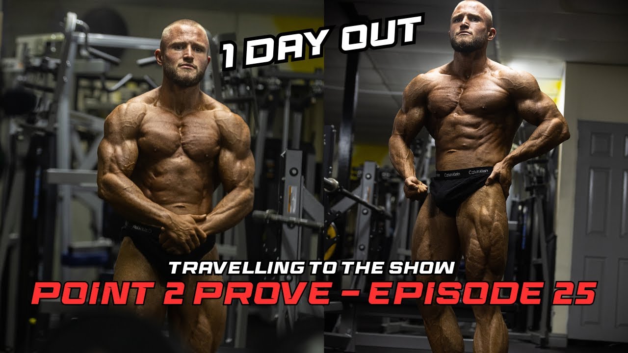 1 DAY OUT VLOG - JUNIOR BODYBUILDING SHOW - POINT 2 PROVE EP25 - 2023 ...