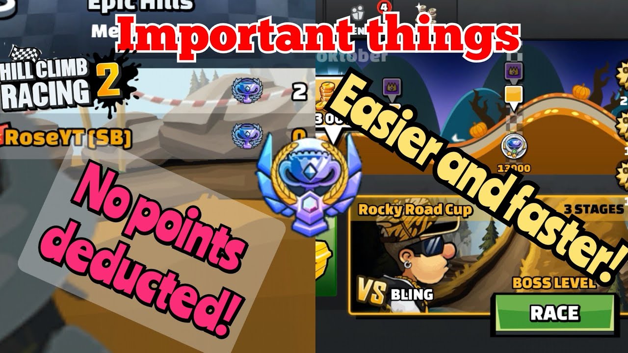 Important Things and Secrets to Faster and Easier Ranked Racing🆙 - Hill ...