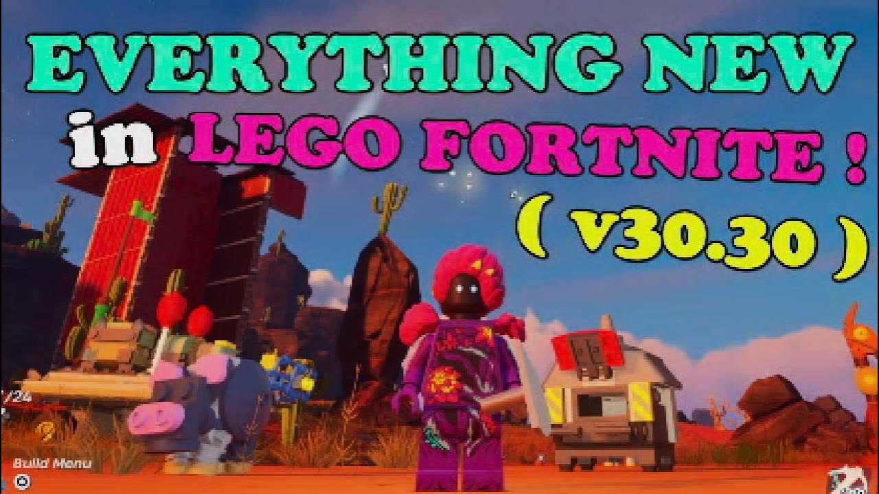 Butter Cakes, New Pigs, & MORE! in LEGO Fortnite Update v30.30! - YouTube