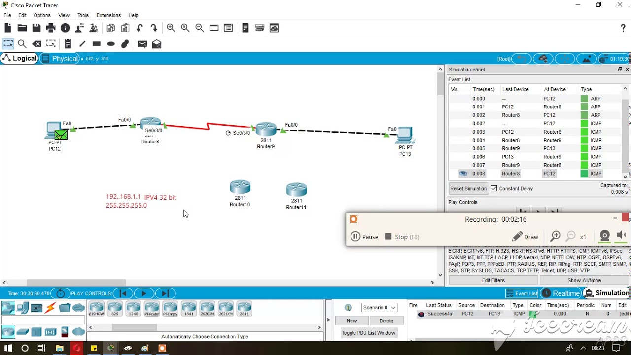 Packet Tracer-Static and Dynamic Routing Part 2 - YouTube