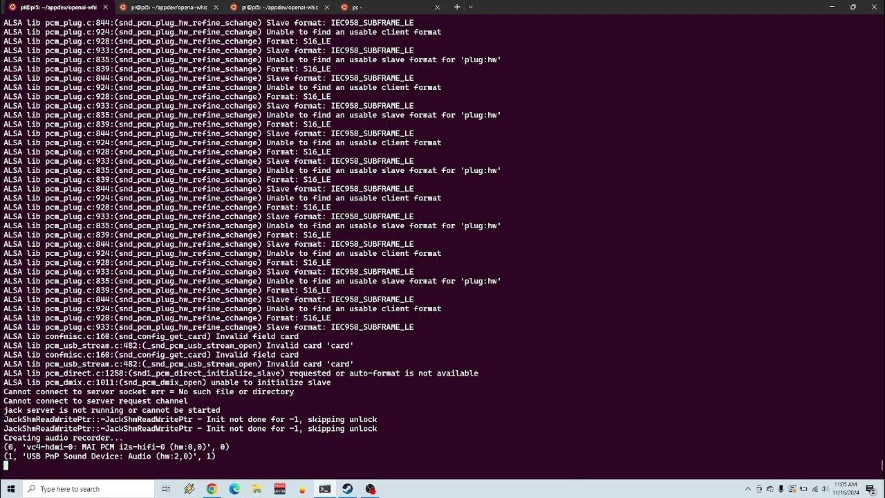 openai whisper on a raspberry pi 5 - YouTube