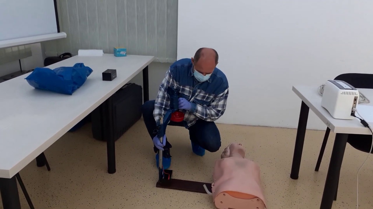 Automated CPR Machine - hand made and cheap - YouTube