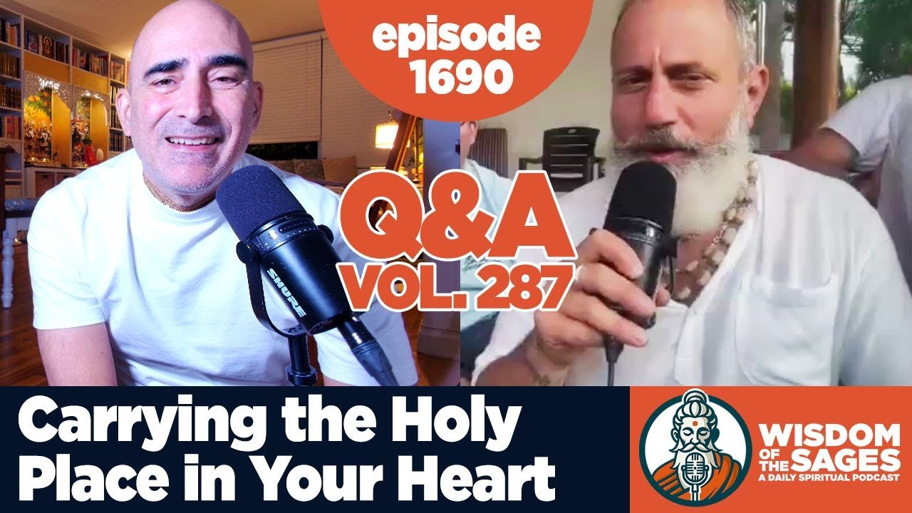 1690: Carrying the Holy Place in Your Heart / Q&A, Vol. 287 - YouTube