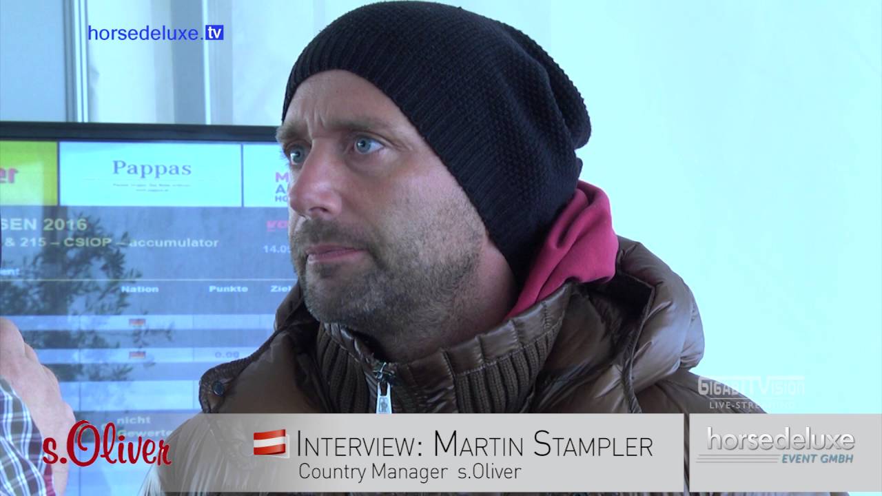 Im Interview: Martin Stampler Country Manager s.Oliver... - YouTube