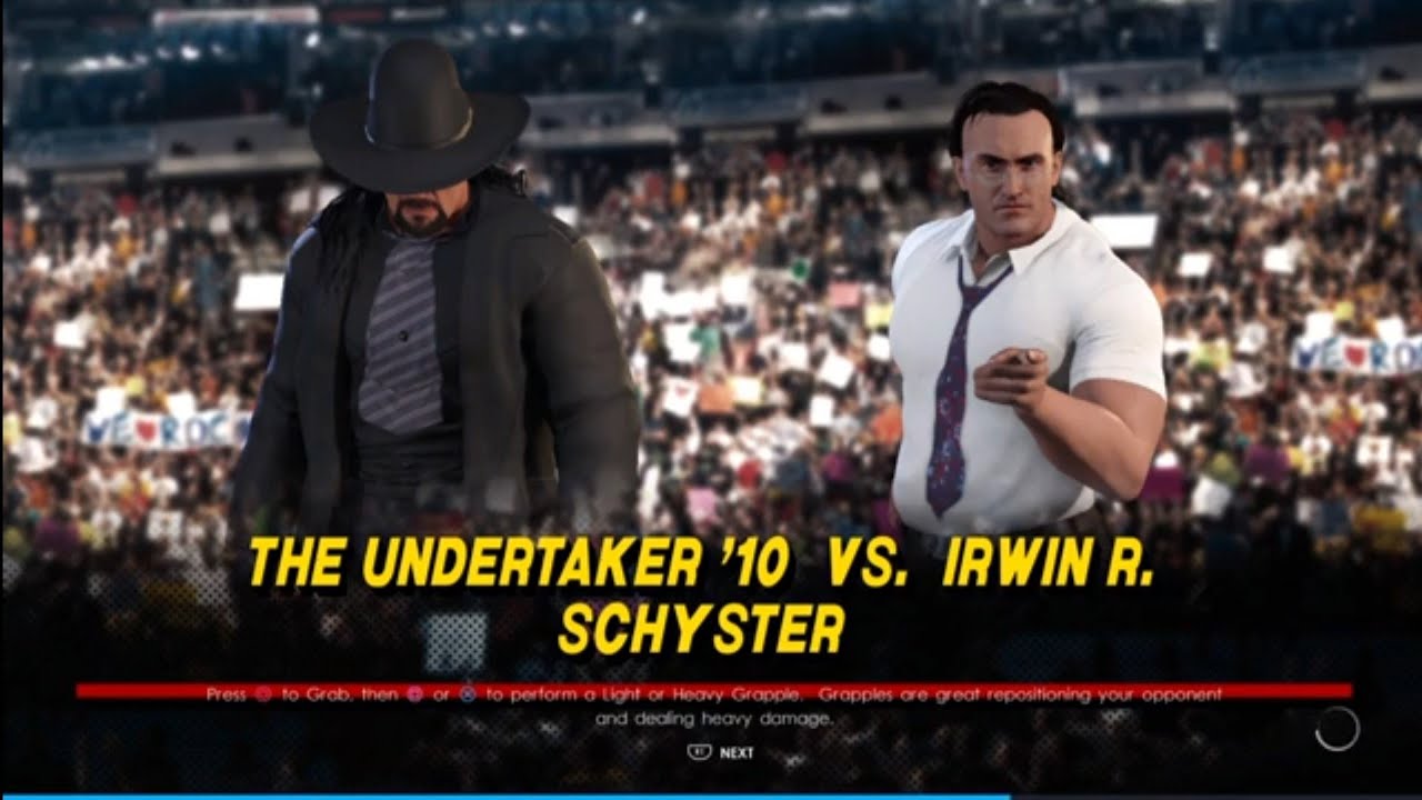 The Undertaker vs IRS. WWE 2K22 - YouTube