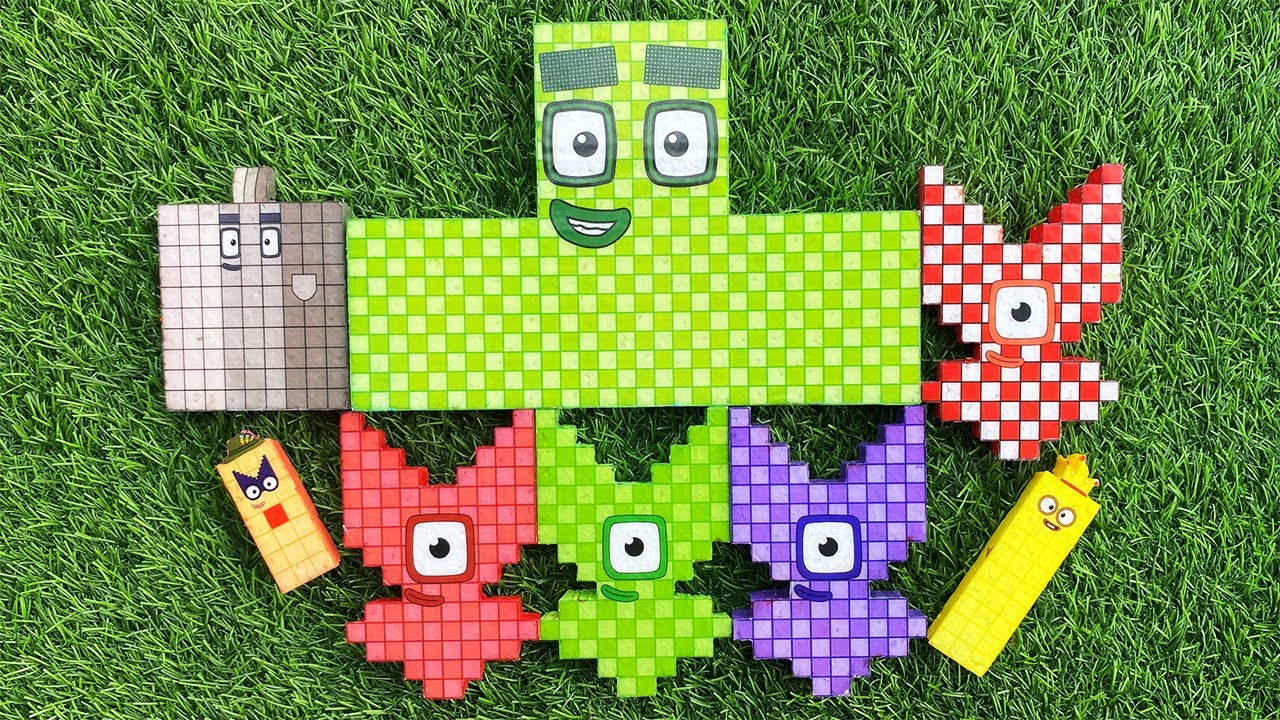 Numberblocks Rainbow Puzzle 400 Cleaning ASMR | DIY Numberblocks ...