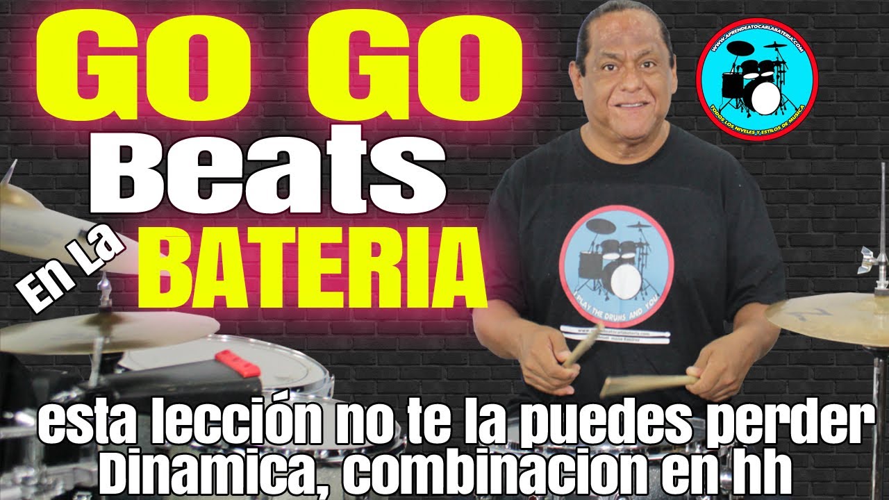 Go Go Beats en la BATERIA - YouTube