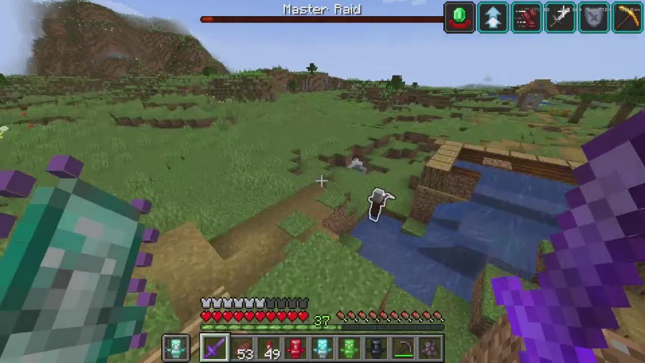 Destroying NEW Difficult Raids #minecraft - YouTube