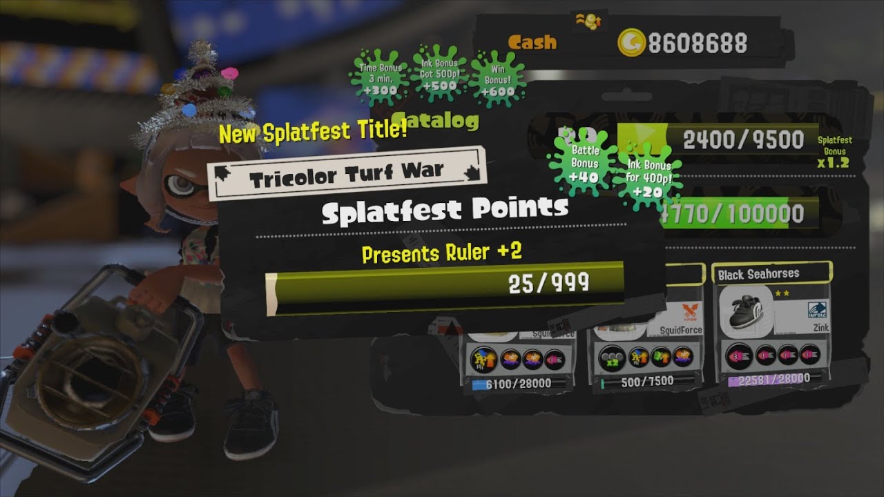 Splatoon 3 - Money VS. Experiences VS. Presents (Jan. 12th) - Reaching ...