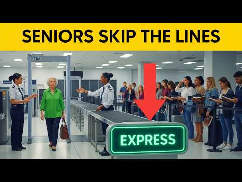 Flying After 60? Unlock 7 Hidden Airport Perks Seniors Miss!