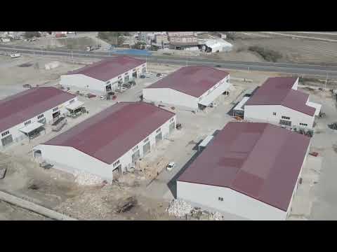 Meriç Metal - Proje - İpsala Sanayi Sitesi Çatı ve Cephe Panel Kaplama