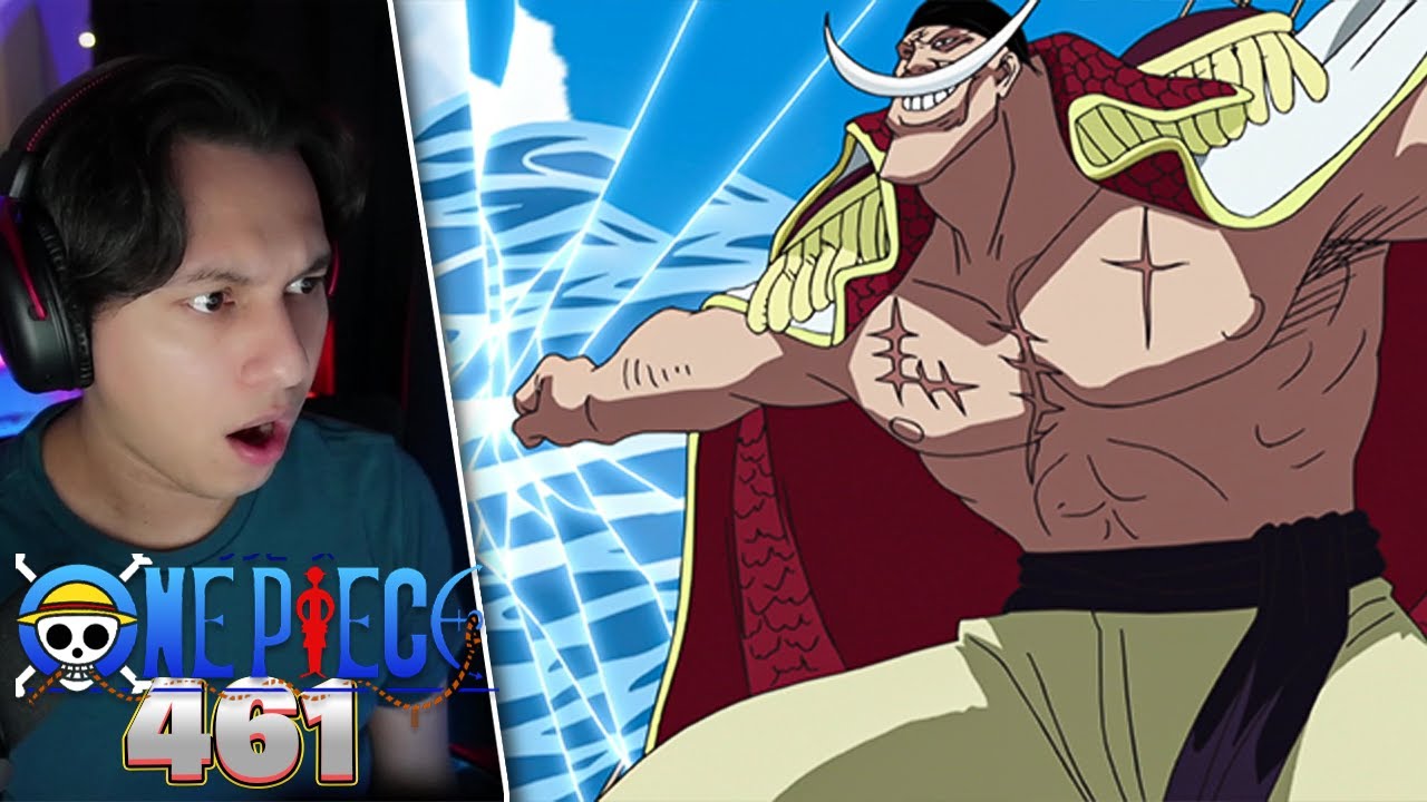 WHITEBEARD ENTERS MARINEFORD | One Piece Episode 461 Reaction - YouTube
