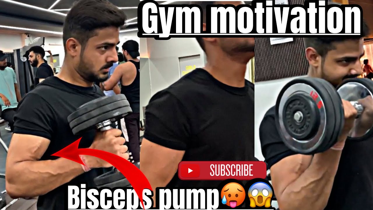 Bisceps heavy pumping workout very hard workout 😱😱😶‍🌫️🥵 - YouTube