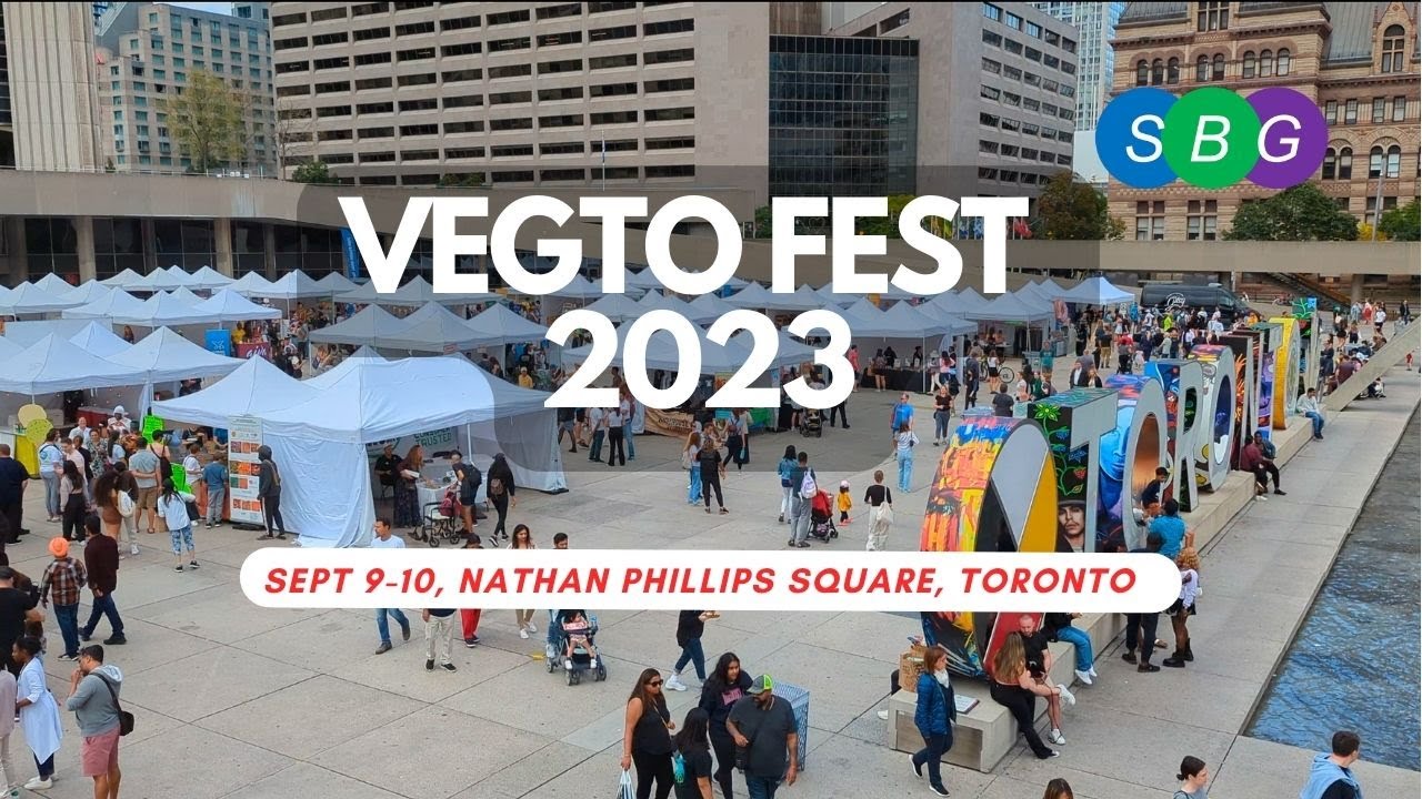 VegTo Fest 2023 *4K* #veganfood #vegantoronto #torontovegan #summerfestival #toronto # ...